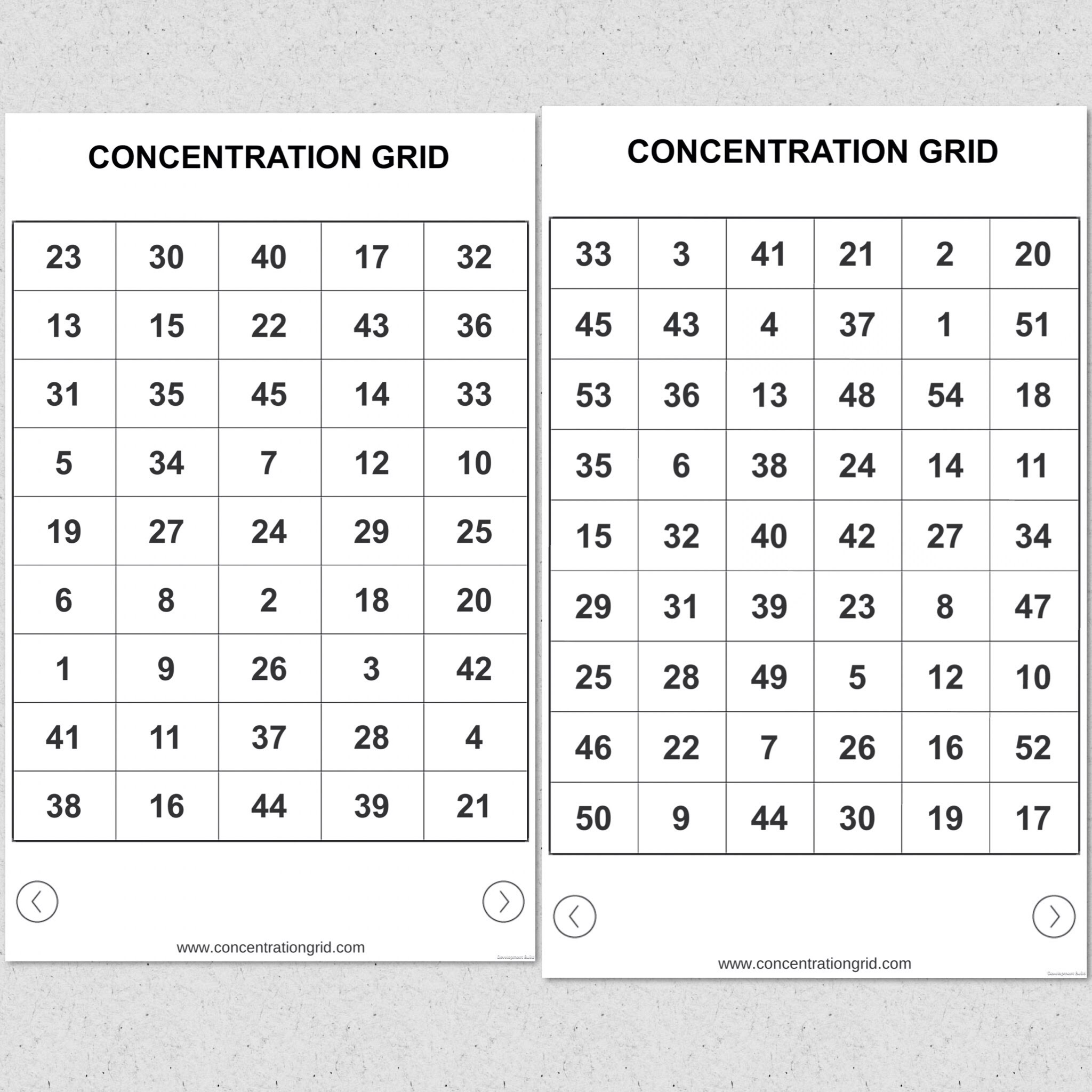 b4ffdeb5-4767-4906-8938-5df45071c23c – CONCENTRATION GRID